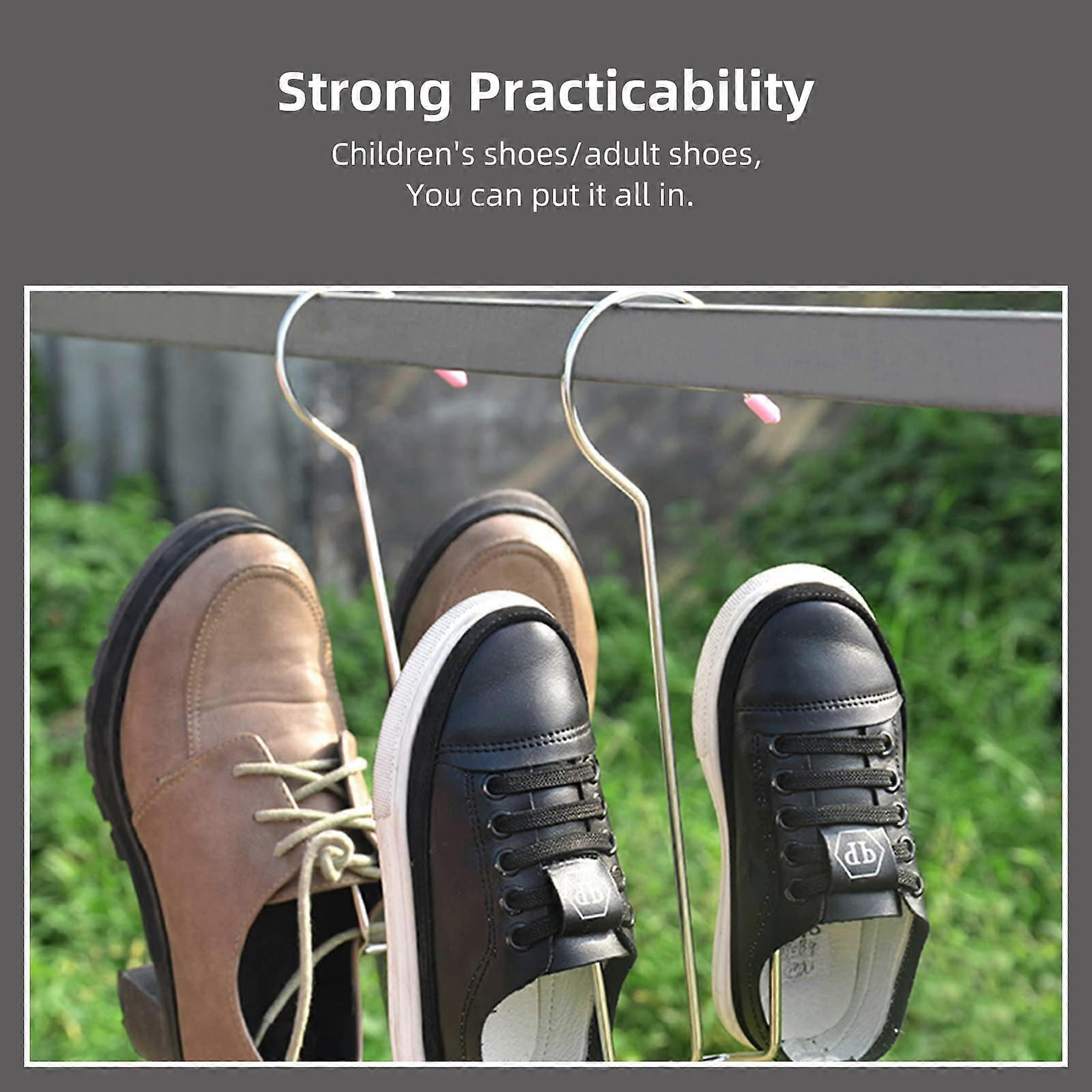 [Pack of 3] Shoe hanger, stainless steel hanger, stainless steel shoe ...