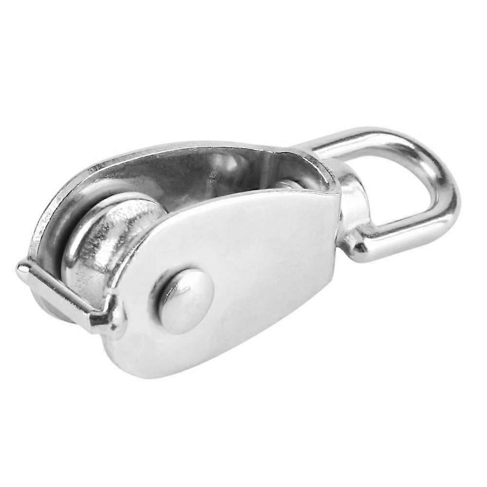 Single Pulley - Stainless Steel - 20mm - Strong Lifting Capacity - Set ...