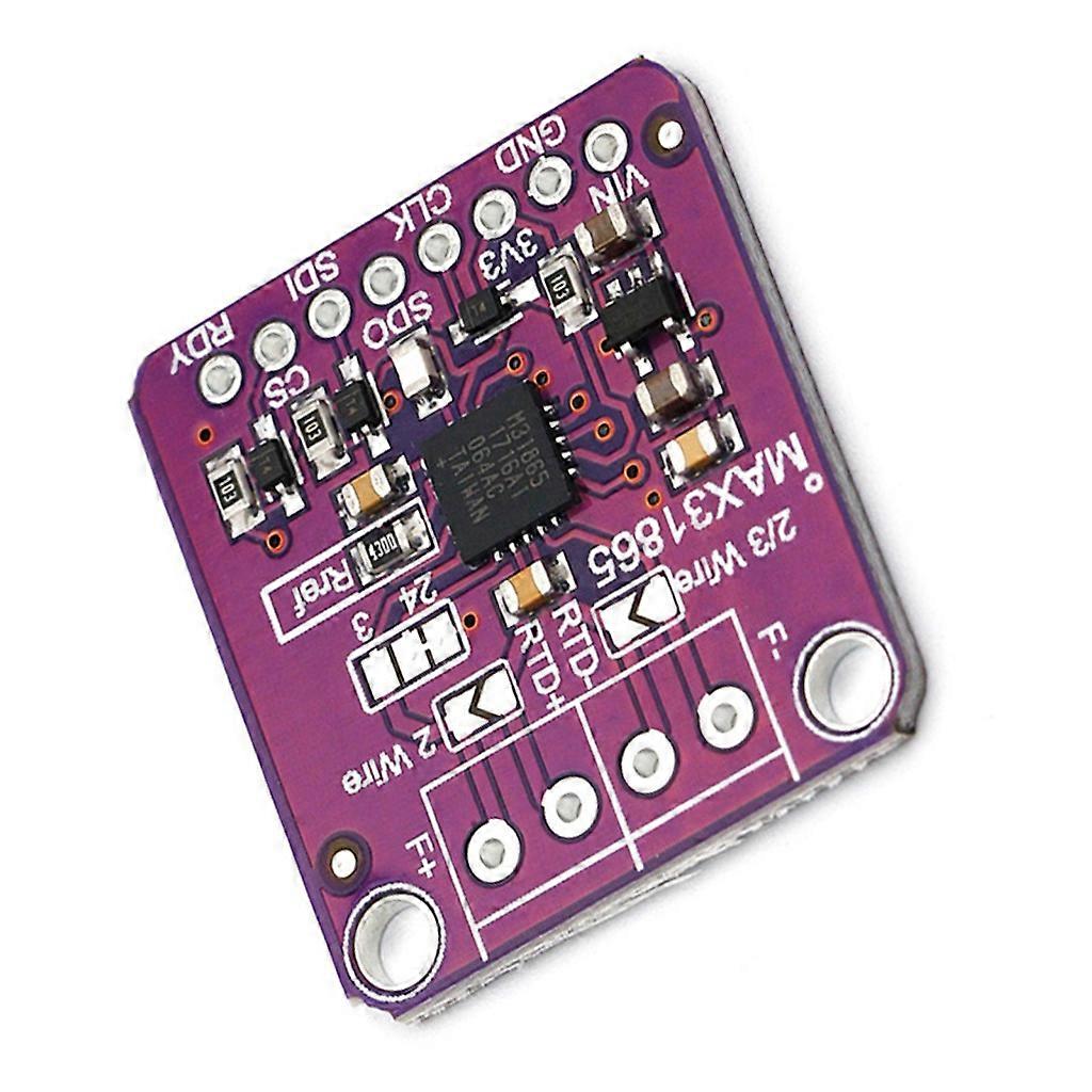 RTD Digital Converter Board PT100 to PT1000 MAX31865 Temp. Detector ...