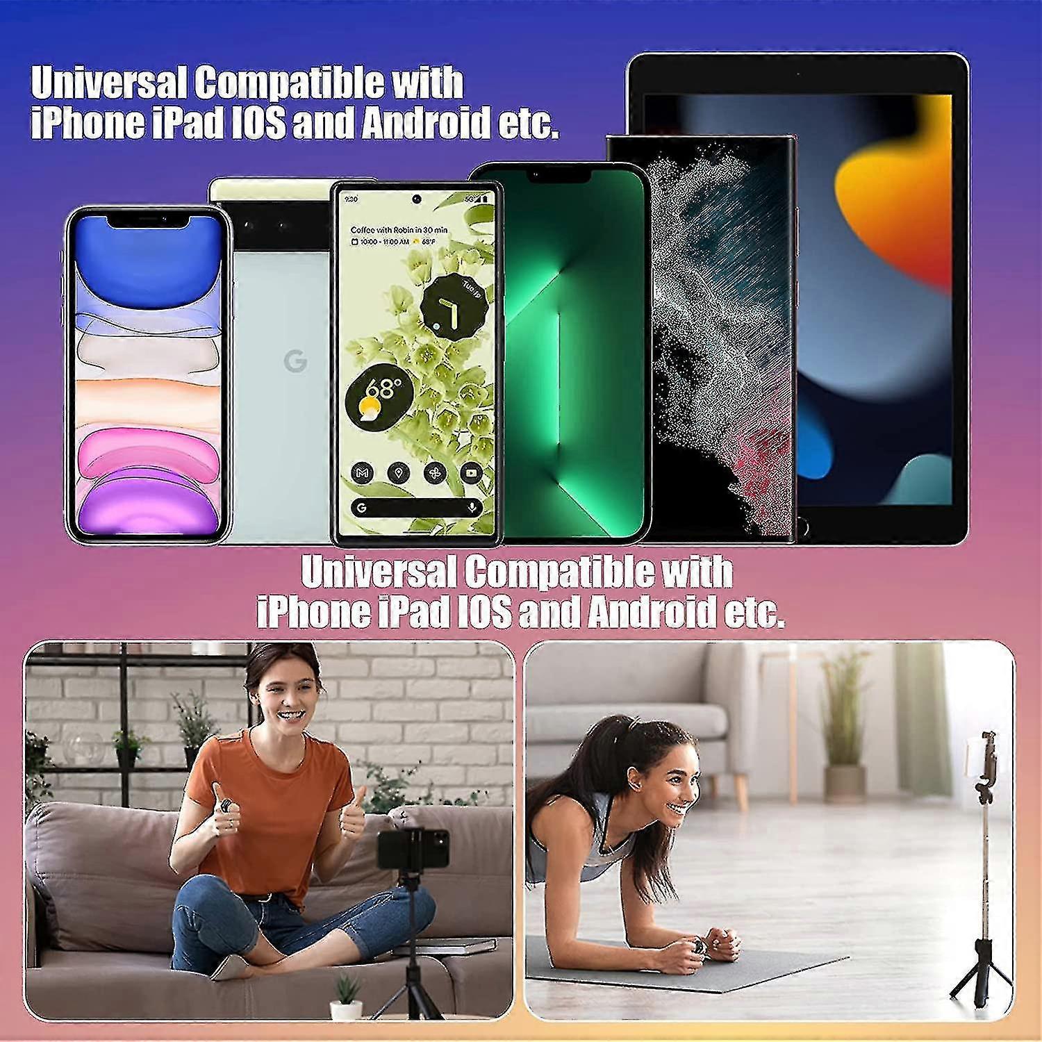 TIK TOK Bluetooth Remote Control, TIK TOK Wireless Page Turner Phone ...