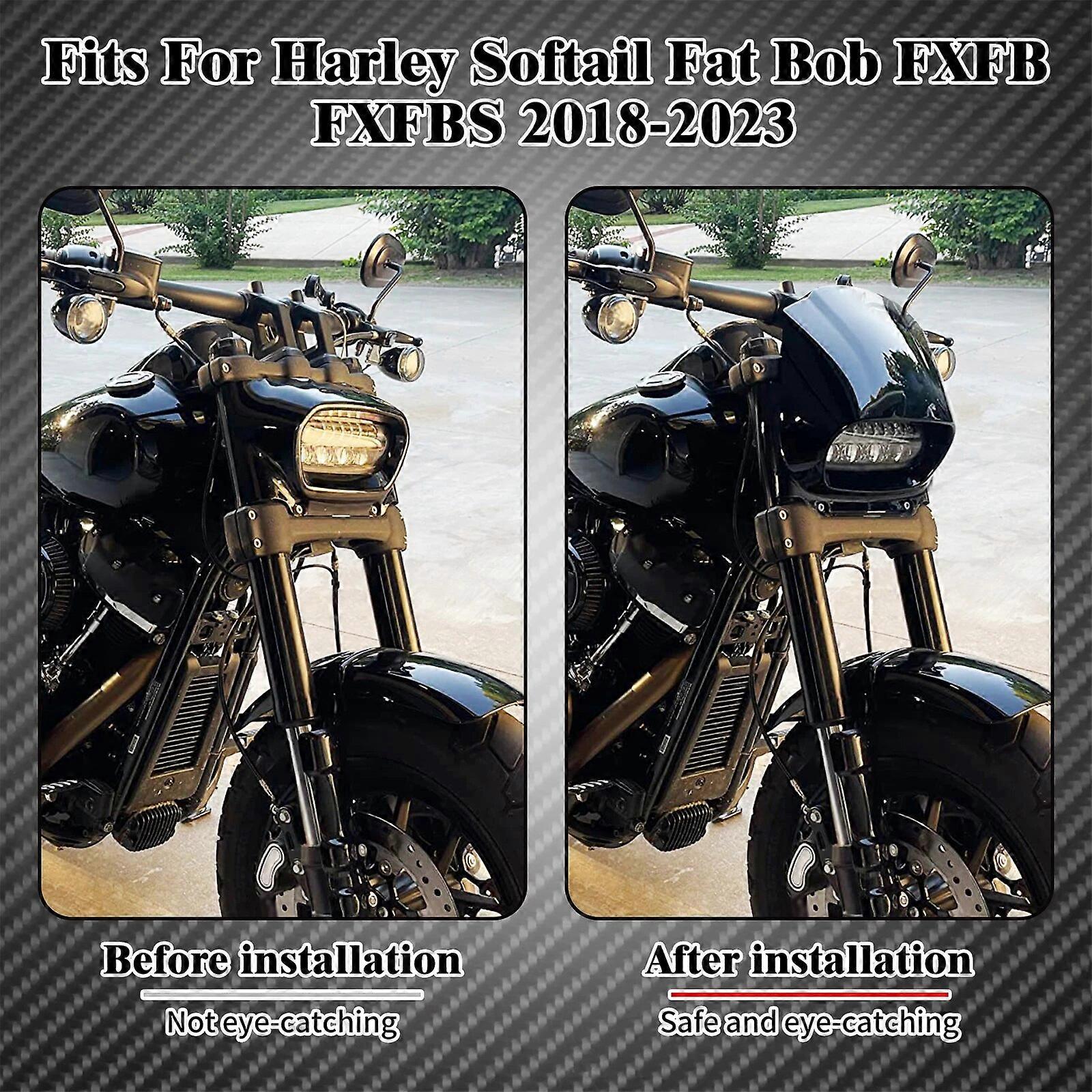 Headlight Cover Motorcycle Fatboy