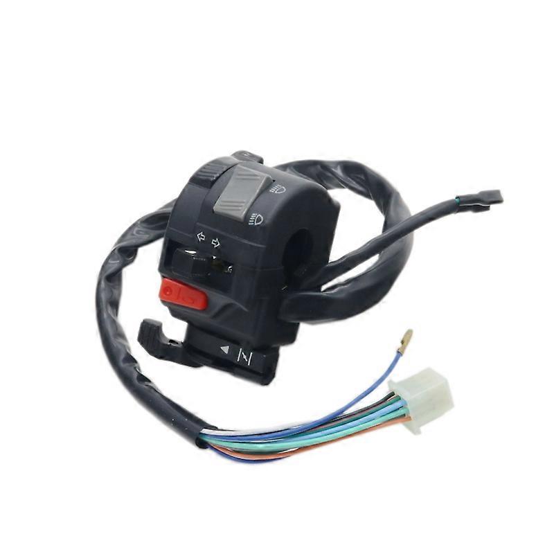 22mm Motorcycle Switches Horn Button Turn Signal Electric Fog Lamp Light Motorcross Start ...