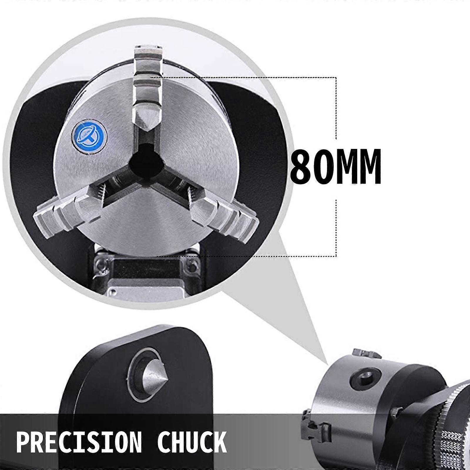 Rotary Axis Attachment CNC Rounter Accessory A-Axis Rotary Axis with ...