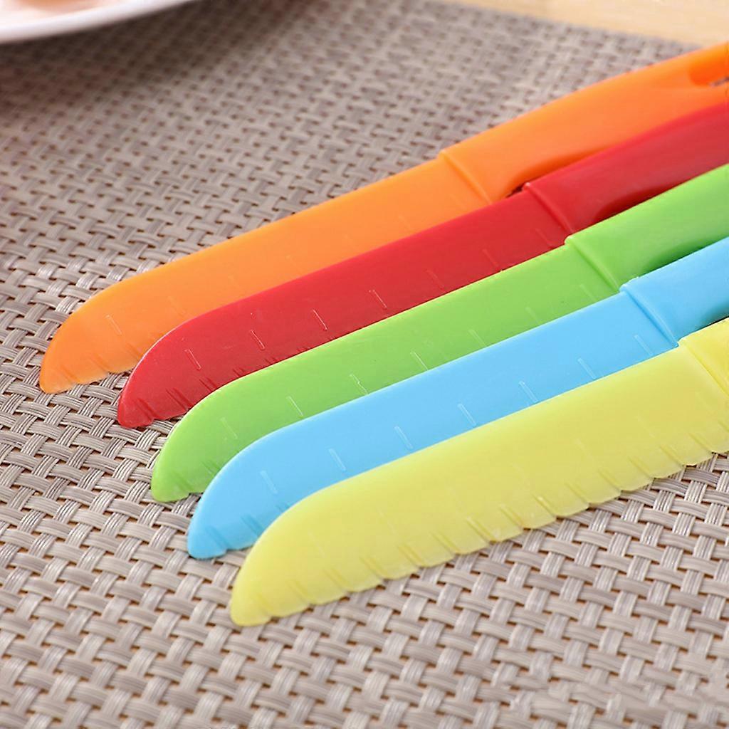 Kids Pretend Kitchen Plastic Knife Accessories Educational for Play ...