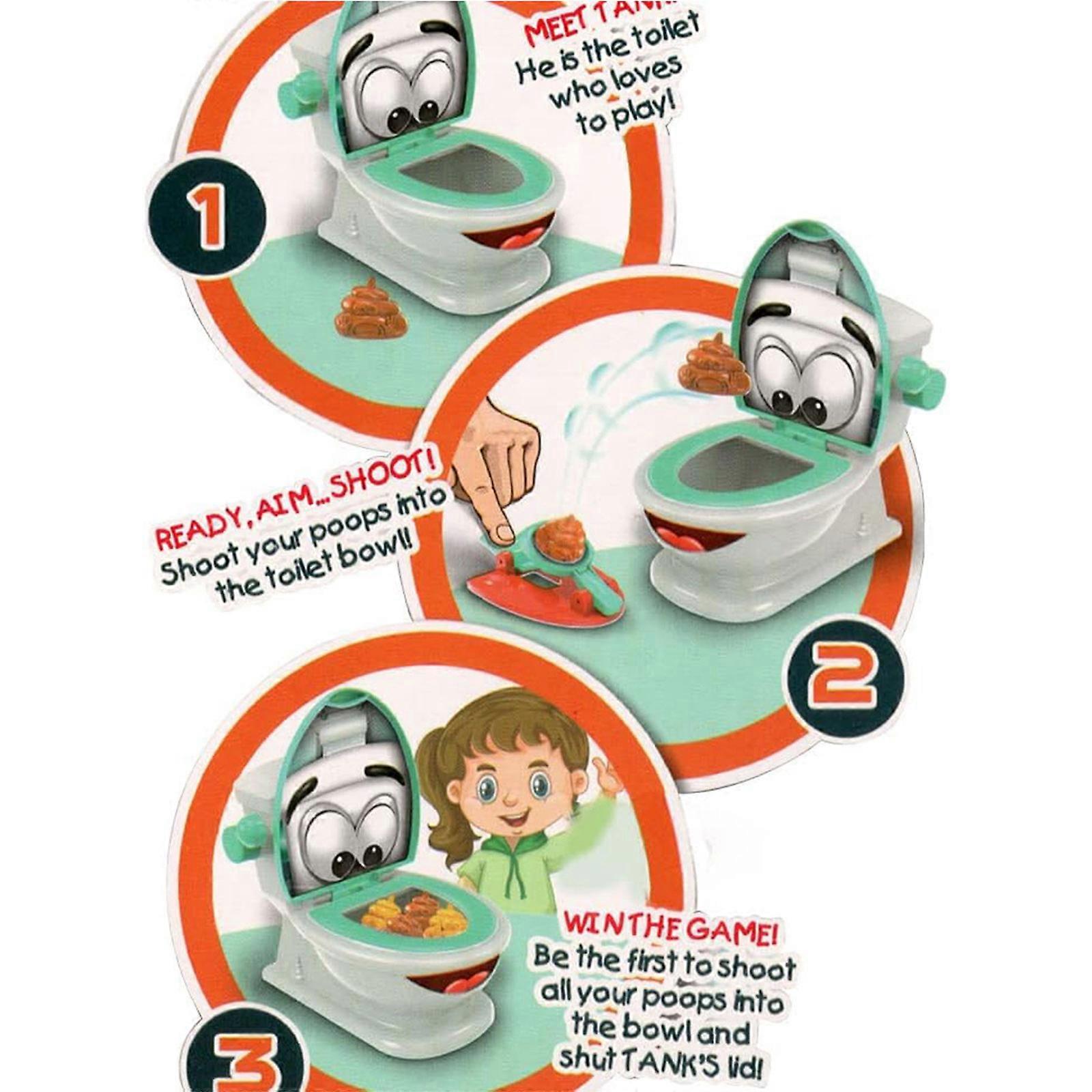 Ejection Toilet Stool Game, Prank And Trick Toys, Parent-child ...