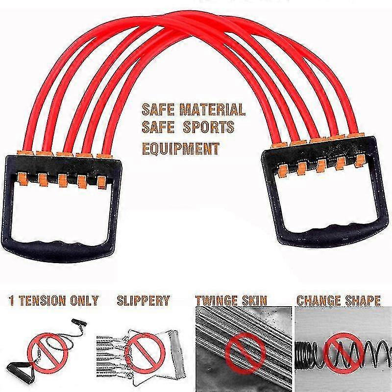 Profession Expander Resistance Bands Workout Chest Muscle Crossfit ...