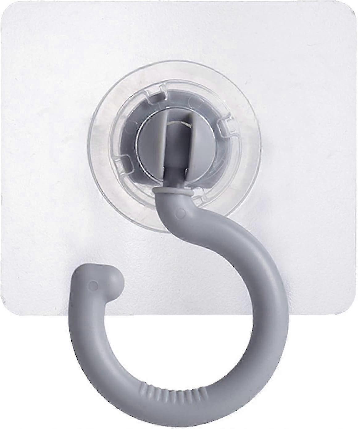 20pcs Adhesive Wall Ceiling Hooks, 360 Rotating Ceiling Hanger Hooks ...