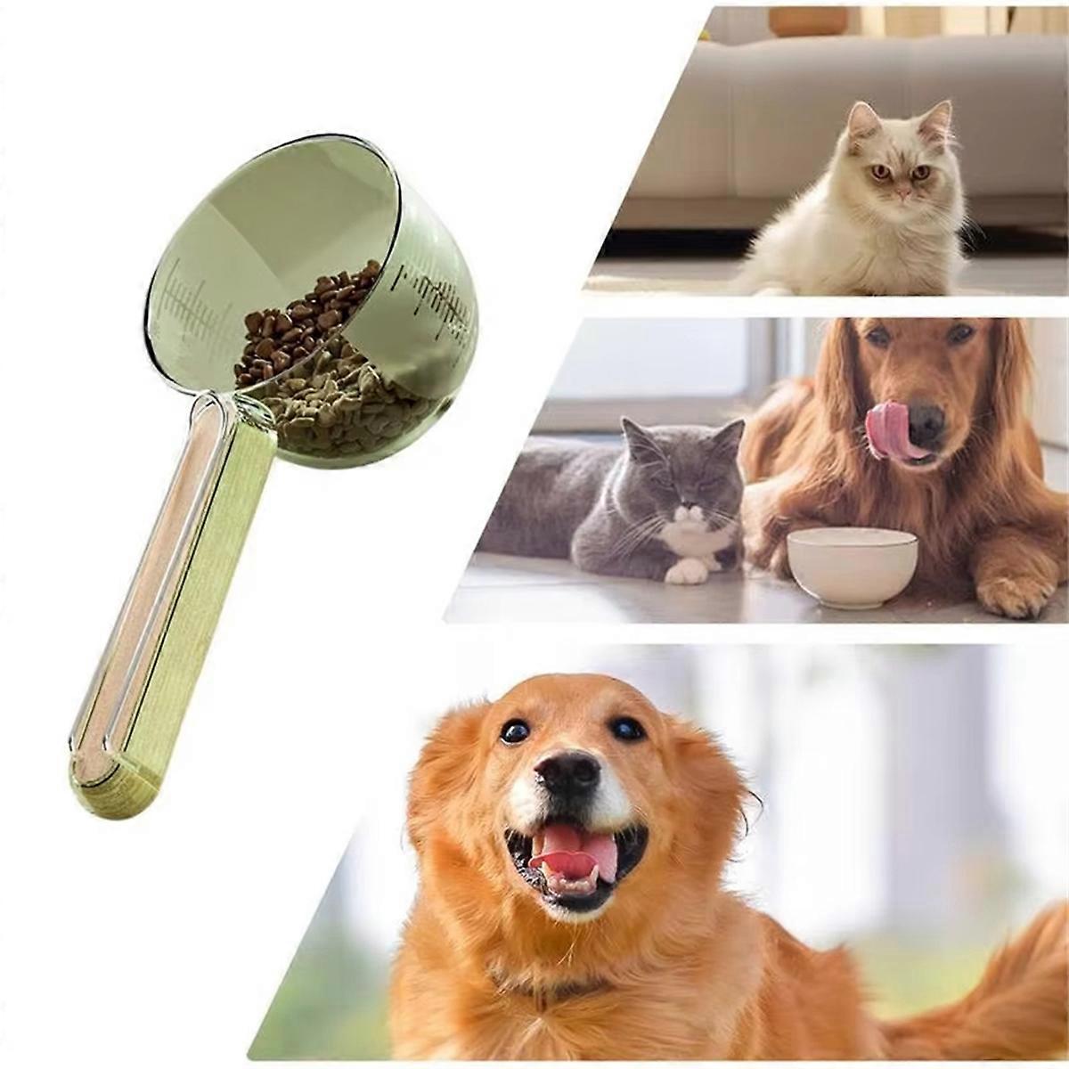 Pet Measuring Cup with Sealing Clip Design for Dog Cat Dry or Wet Food ...