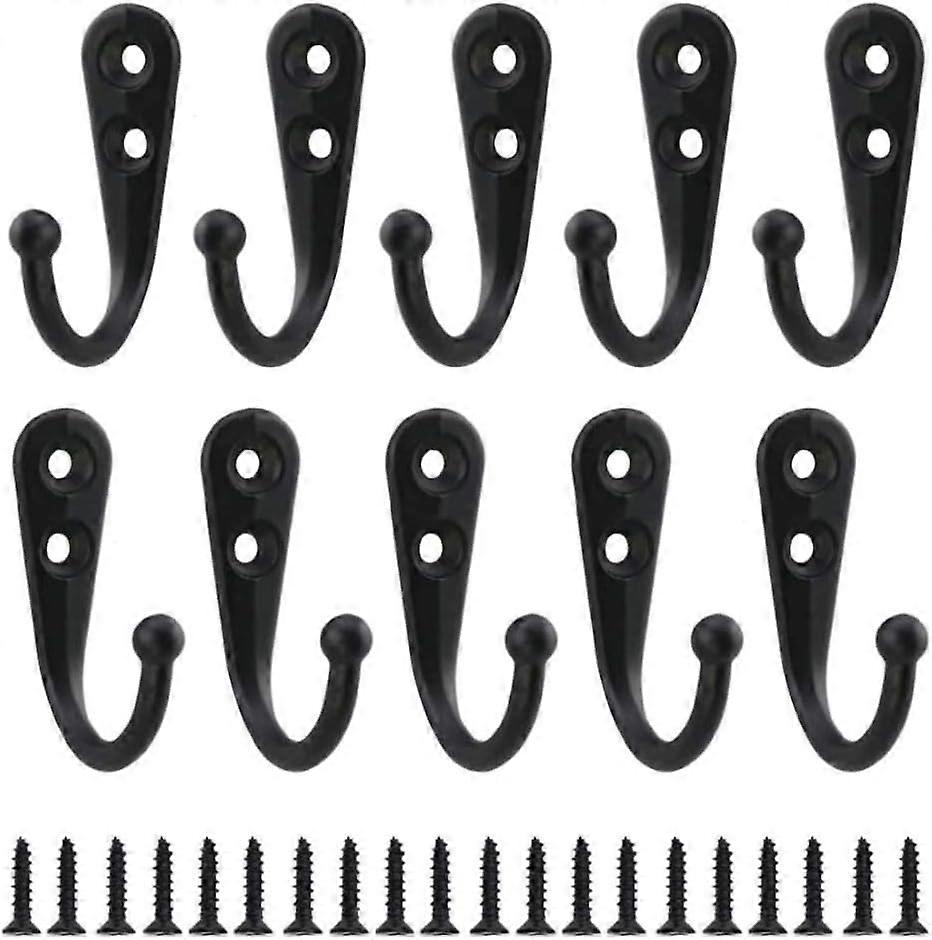 Durable Design, Wall Mounted Coat Hooks with Heavy Duty Hooks, Easy to ...