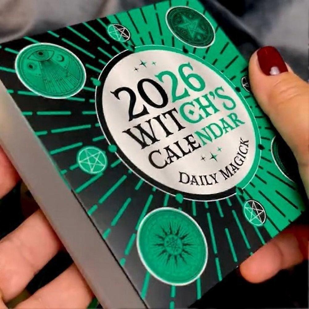 2026 Witch's Calendar, Daily Magick Day-to-Day Calendar, 2026 Planners ...