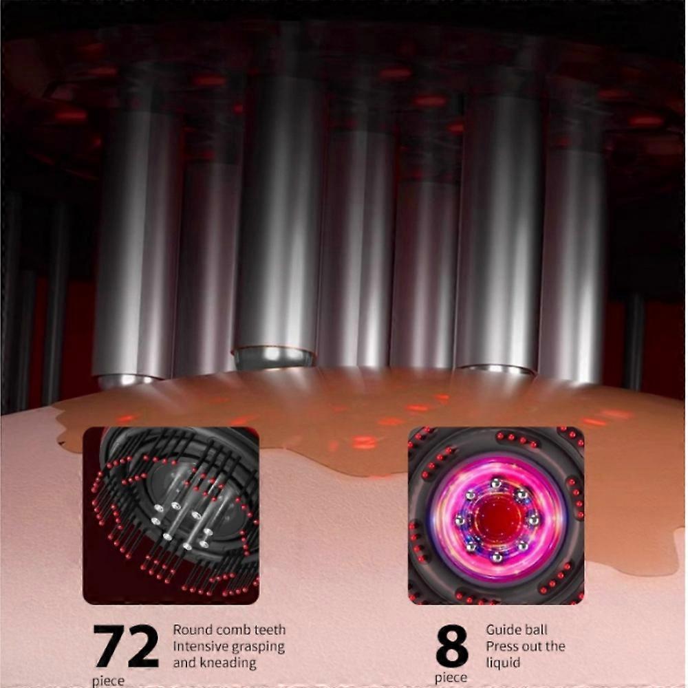 Electric Massage Comb Electric Hair Oil Applicator Brush with Scalp ...