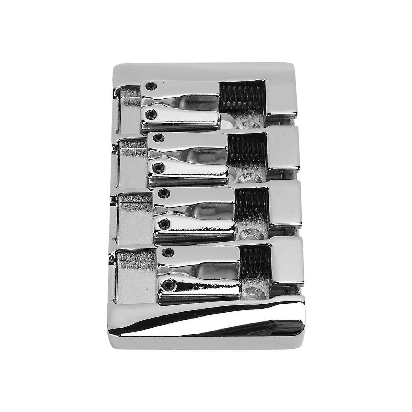 Electric Bass Bridge 4 String Metal Tailpiece Instrument Accessory ...
