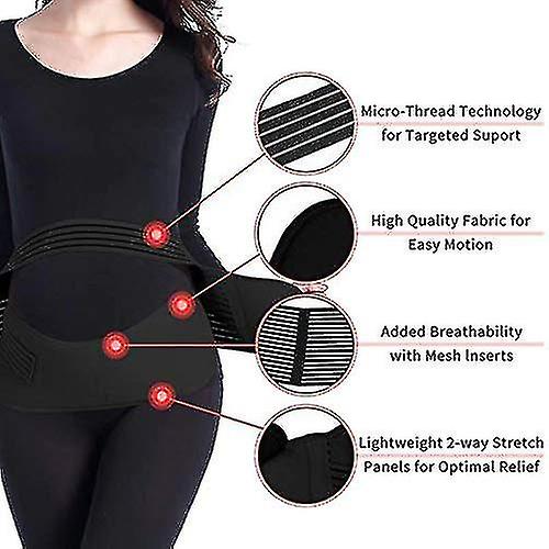 Pregnancy Support Belt Maternity Belt Soft Stretchable Breathable ...