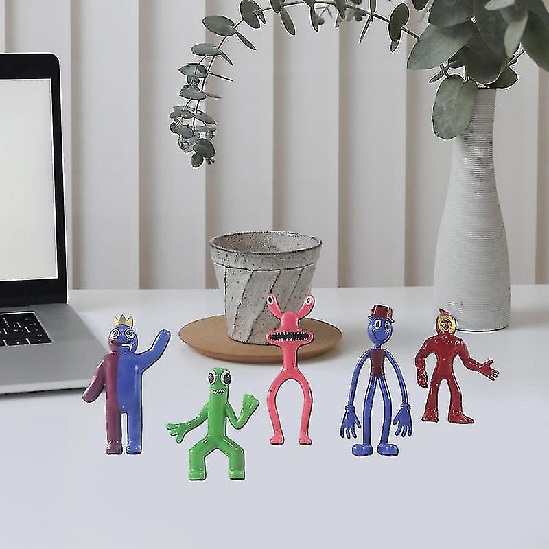 Sød Pvc Rainbows Friends Figur 12stk/sæt Gyserspil Tegneseriefigurer ...