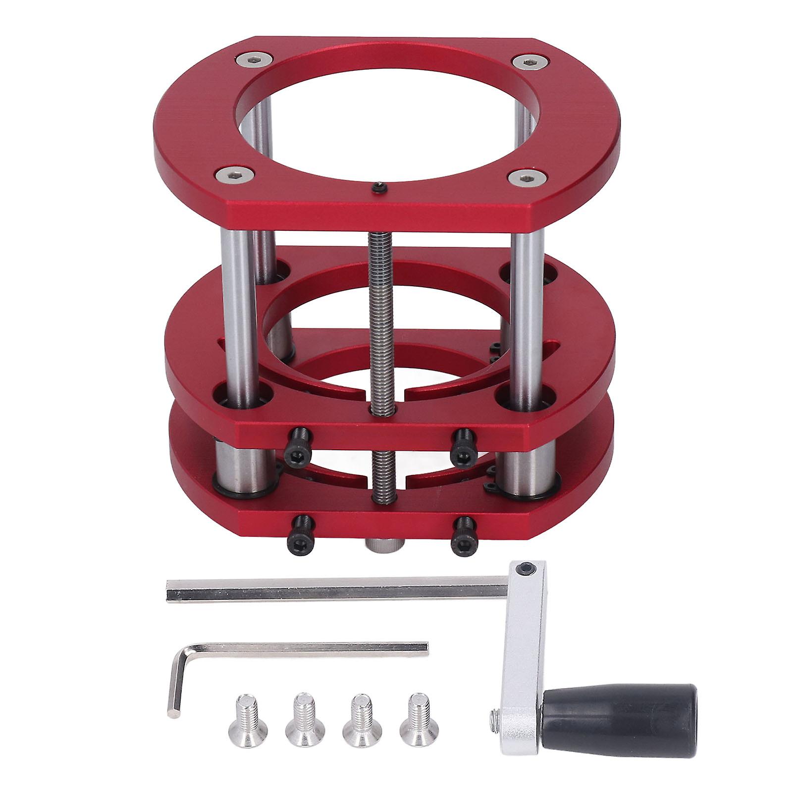 Router Lift Base Aluminum Alloy Stainless Steel 4 Jaw Clamping Router ...