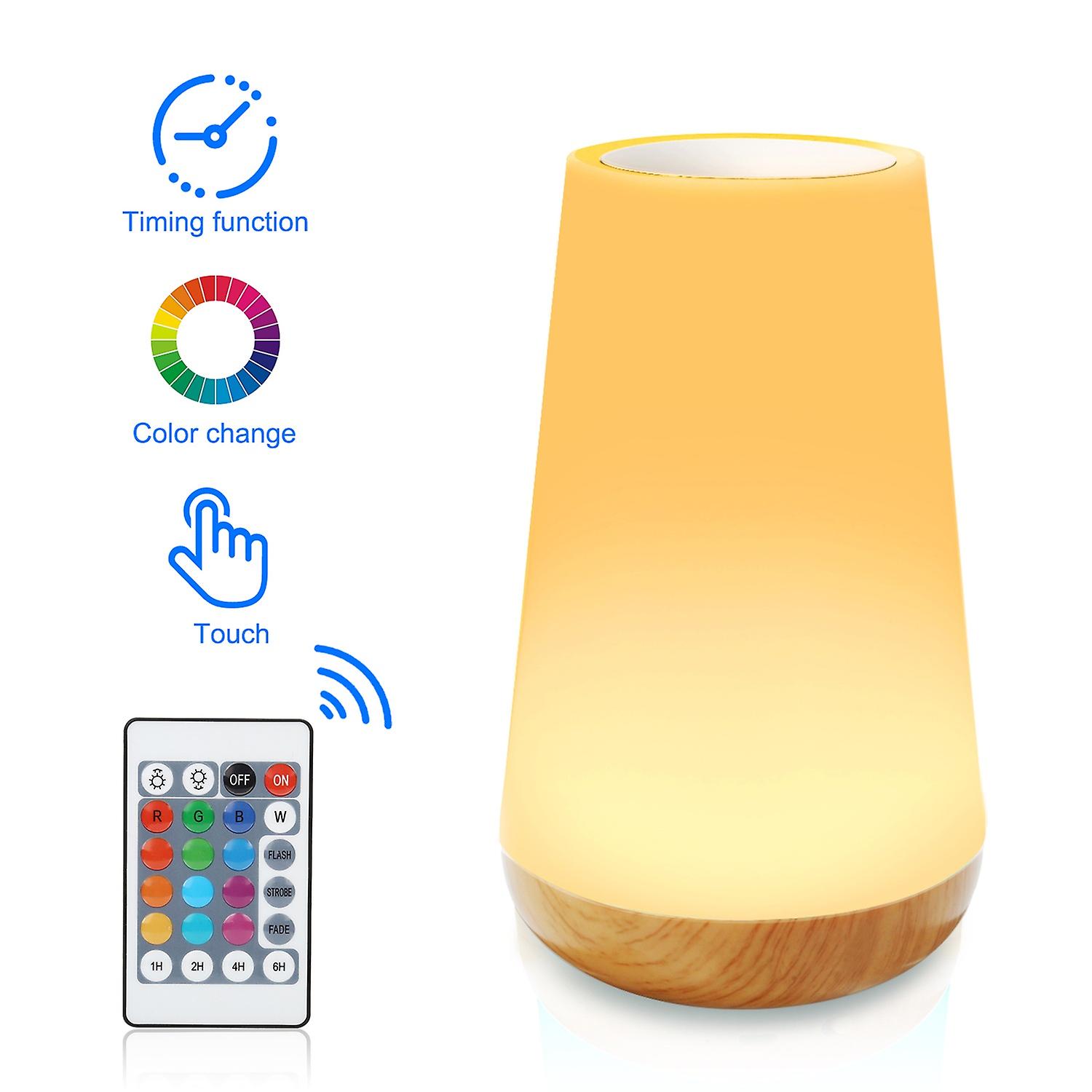 Ambient Light Portable RGB Color Changing Quick USB Charging Table ...