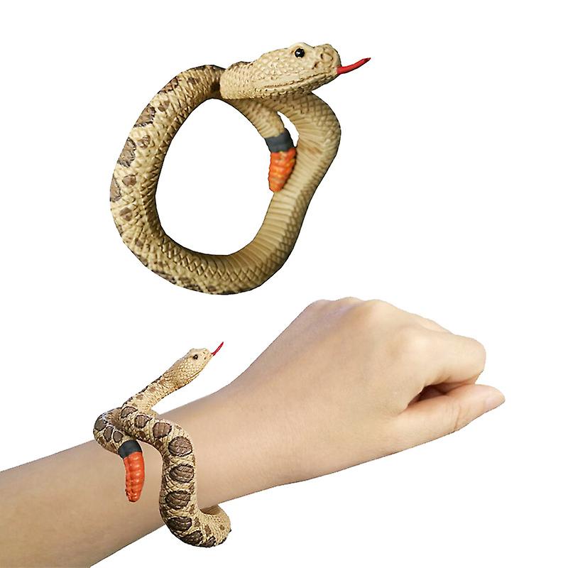 Simulation Snake Bracelet Flexible PVC Snake Model Prank Toy Party ...