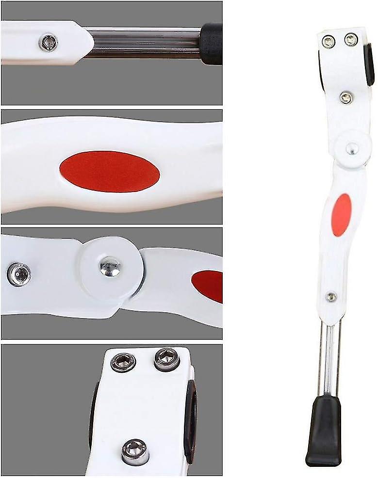 Adjustable Bike Kickstand With Rubber Foot Aluminum Alloy Bike Side ...