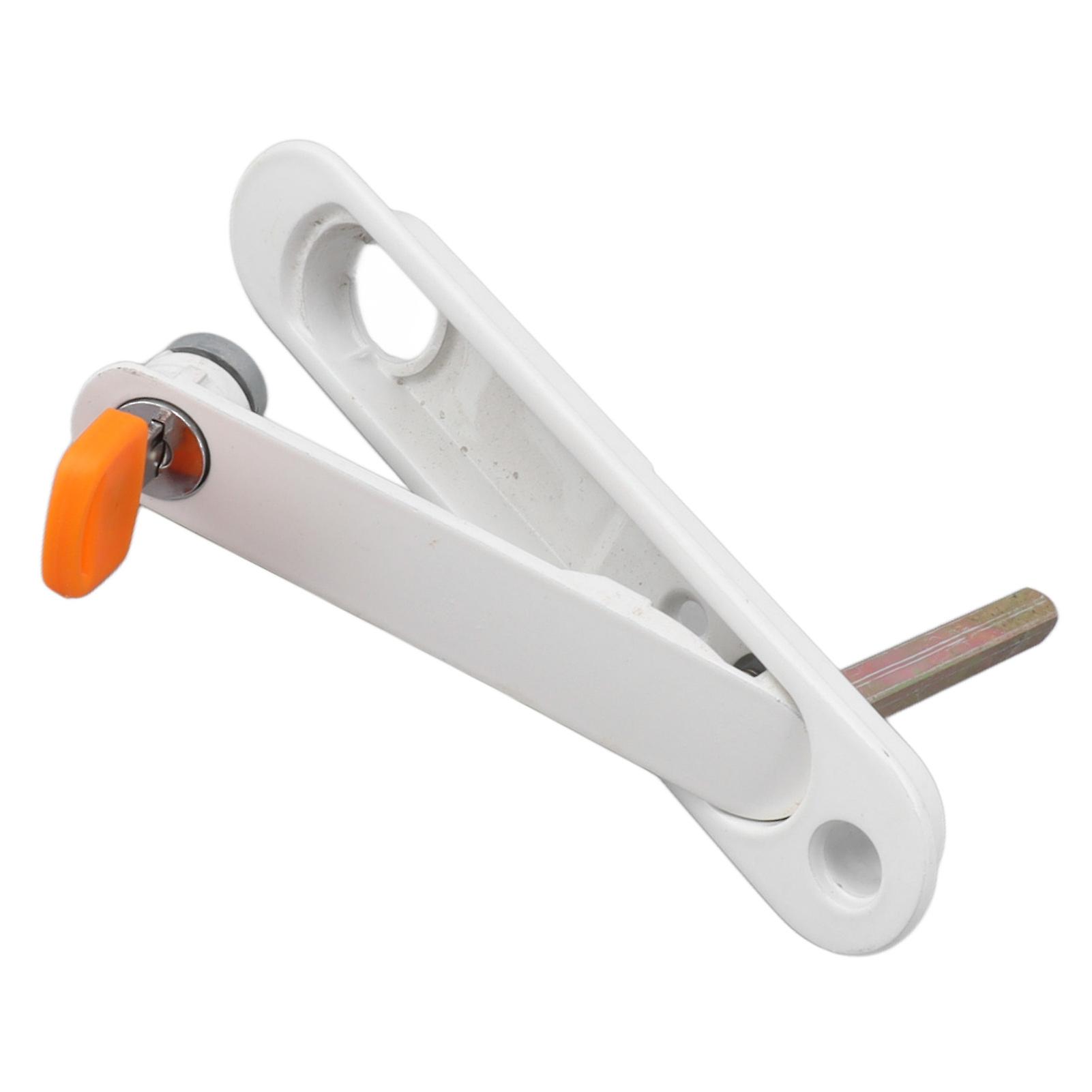 Screen Door Push Pull Latch Hidden Handle Lock with Key for Casement ...