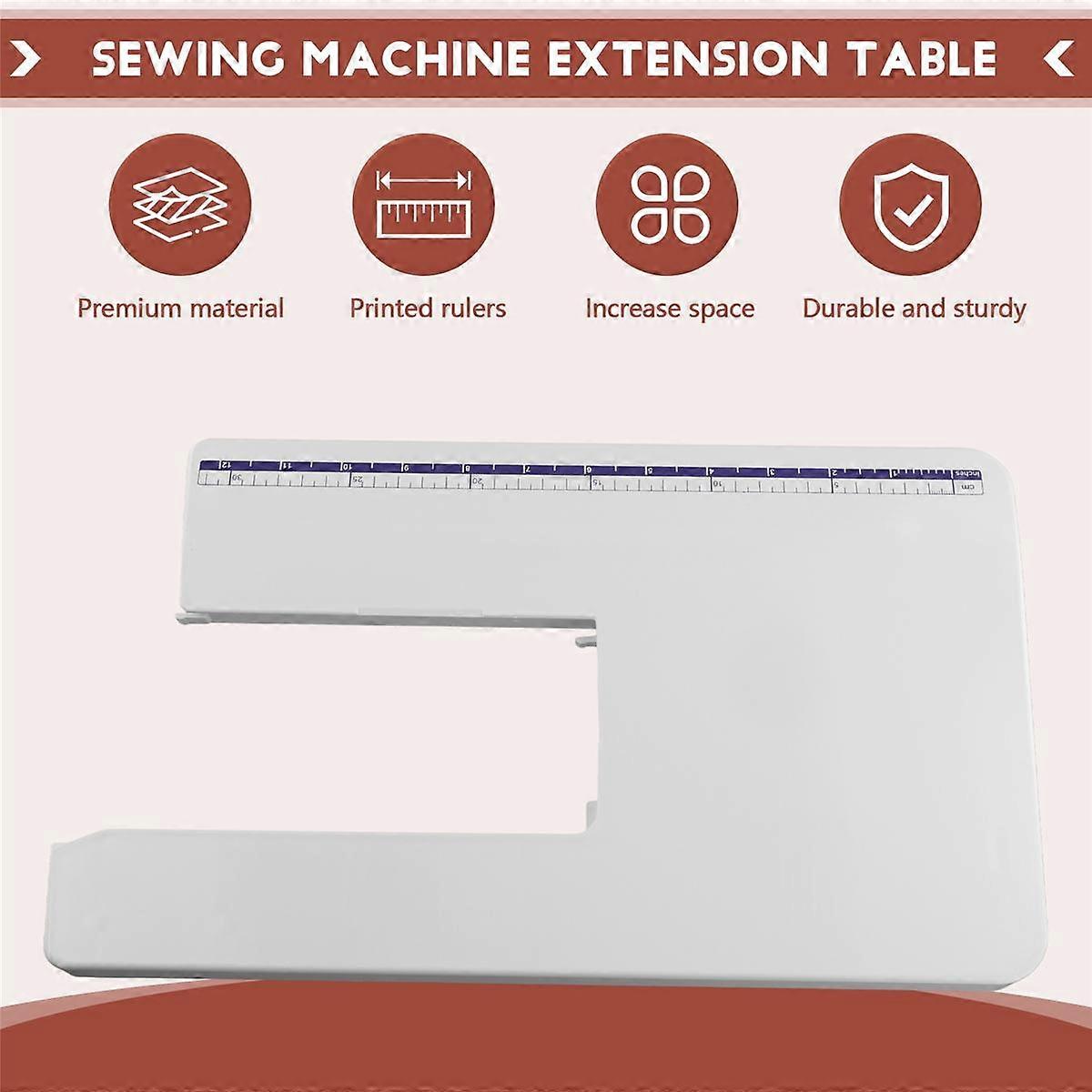 Sewing Machine Extension Table, Portable Sturdy Feet Expansion Board ...