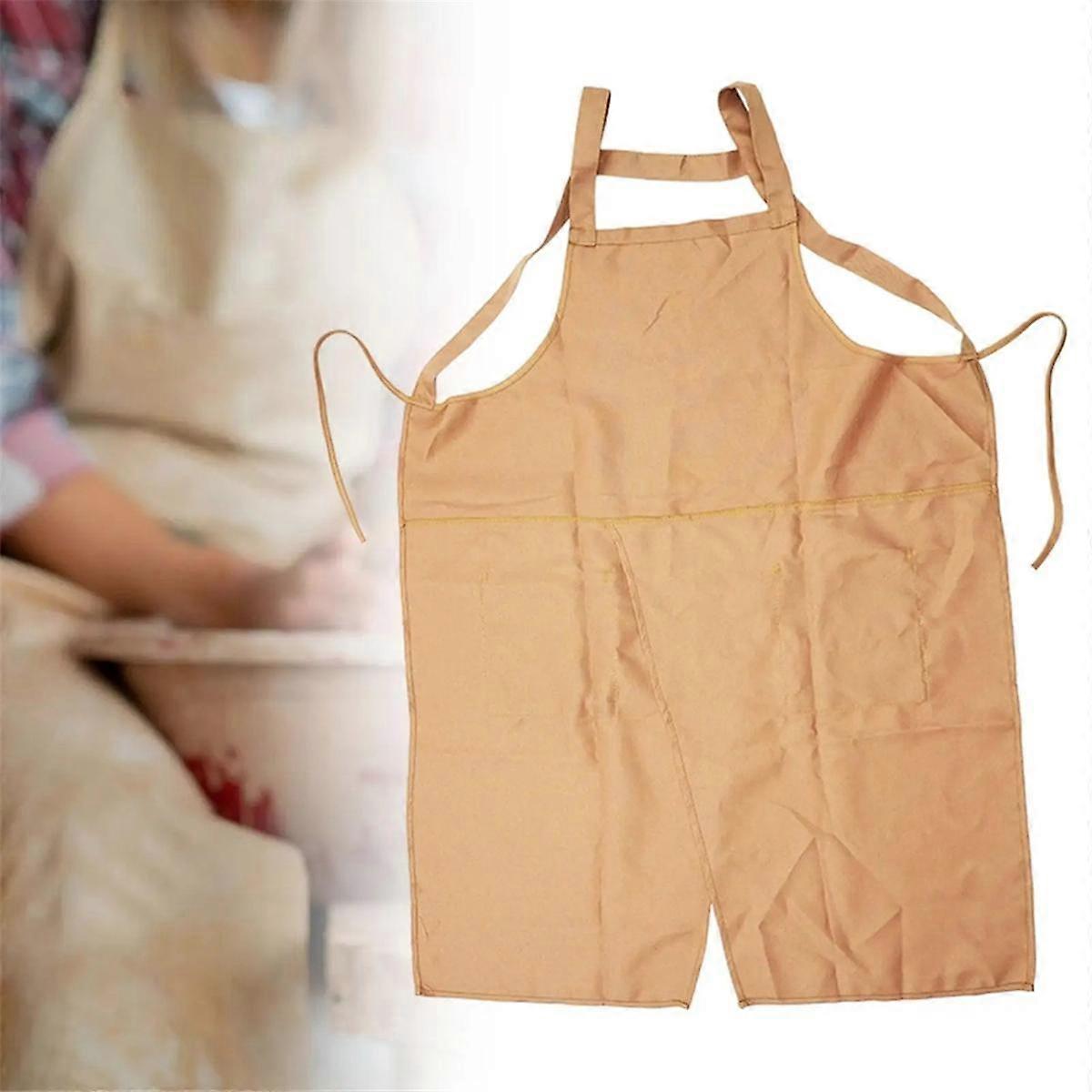 Pottery Apron Anti Oil Light-Weight Sturdy Women Men Painting Work ...