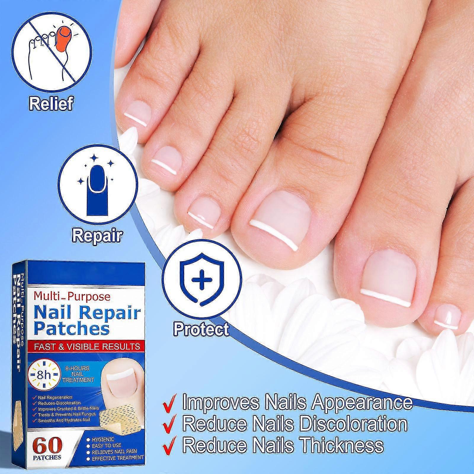 Nail Repair Patches, Nail Fungus Treatments, Split Nail Repair ...