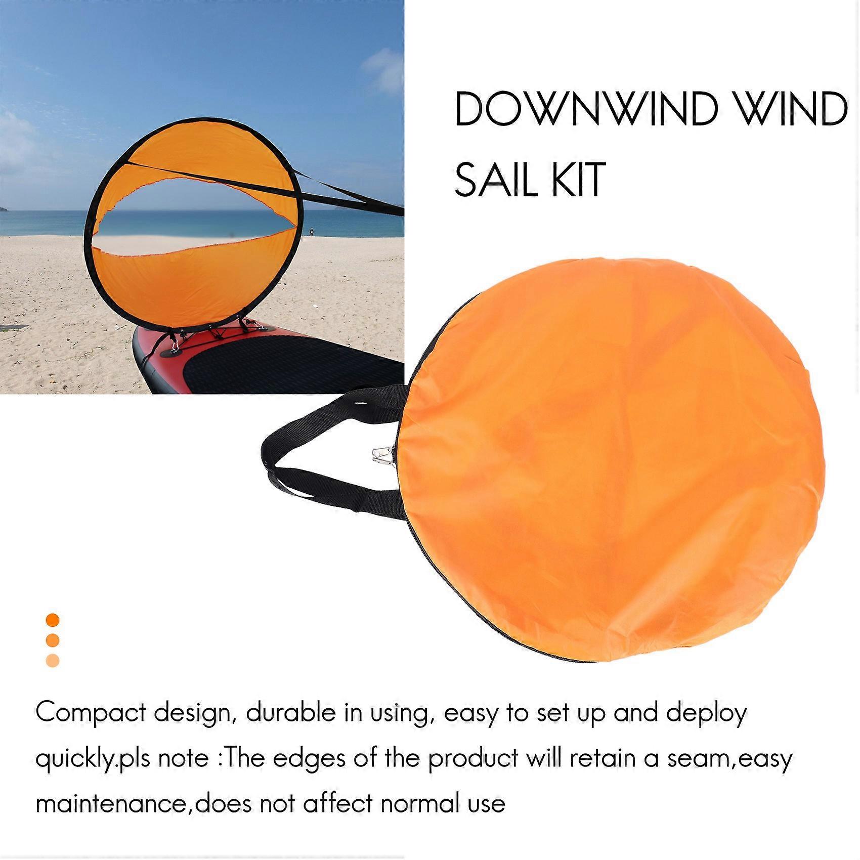Wind Sail Kit 42 inches Kayak Canoe Accessories, Easy Setup & Deploys ...