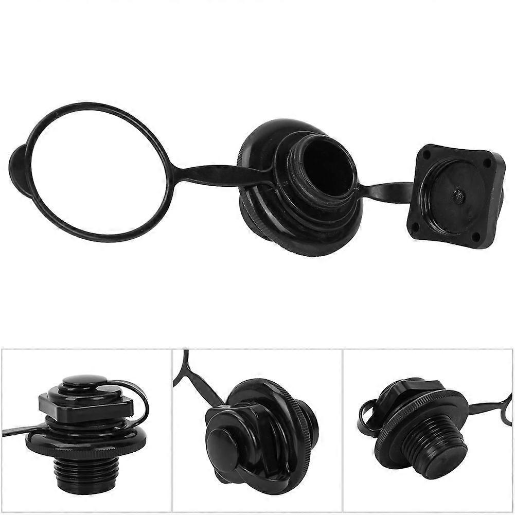 Inflatable Boat Air Valve, 23.9mm Black Plastic Inflatable Fishing Boat ...