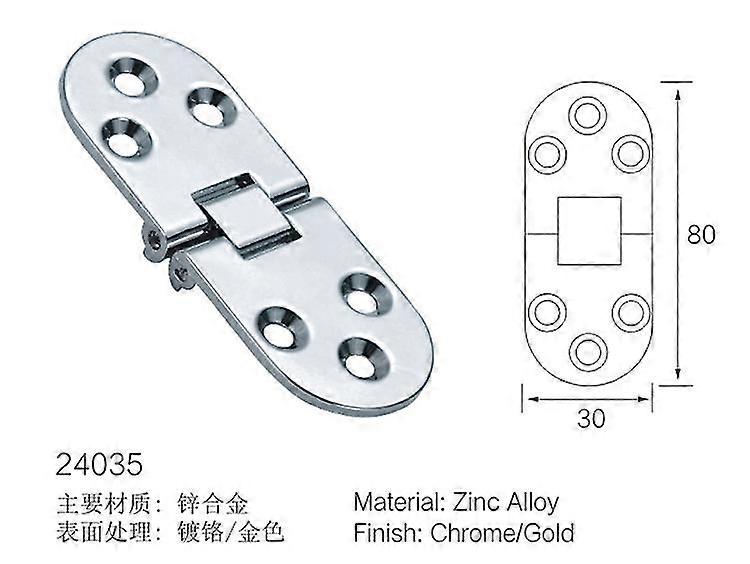 Self Supporting Folding Table Cabinet Door Hinges Recessed Hinges For ...