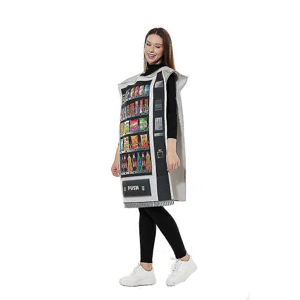 Funny Vending Machine Costume For Adults Halloween Cosplay Carnival ...
