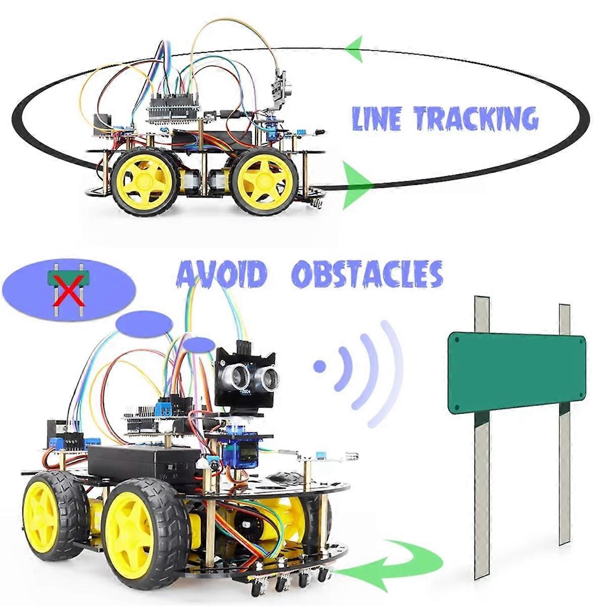Smart Robot Car Coding Kit for Programming Great Fun Education Learning ...