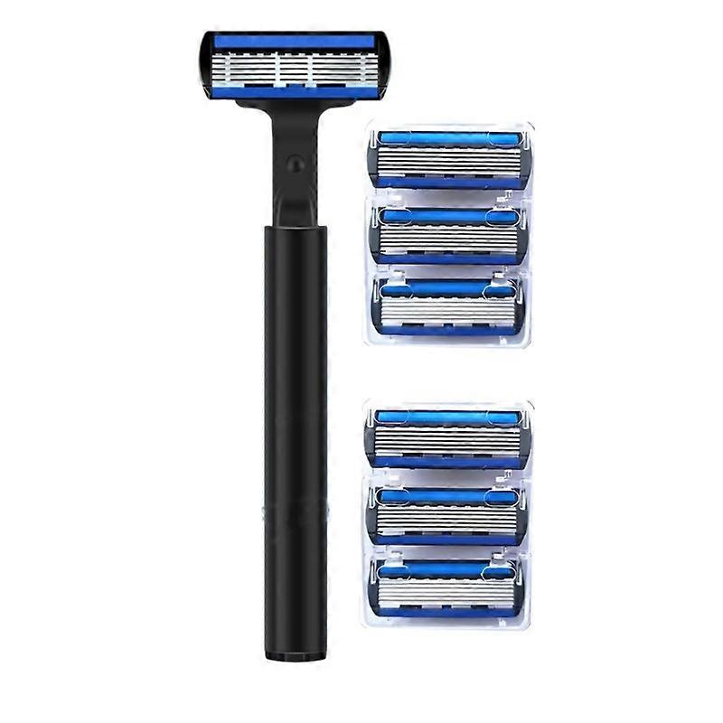 6-layer blade manual razor for beginners to shave original manual blade ...