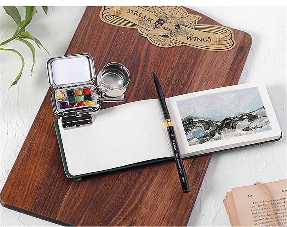 Mini Portable Paint Box Watercolor Paint Dispenser Set Travel ...
