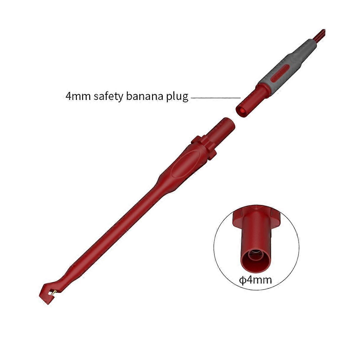 2PCS Multimeter Test Stick Safety Non-Destructive Wire-Piercing Probes ...