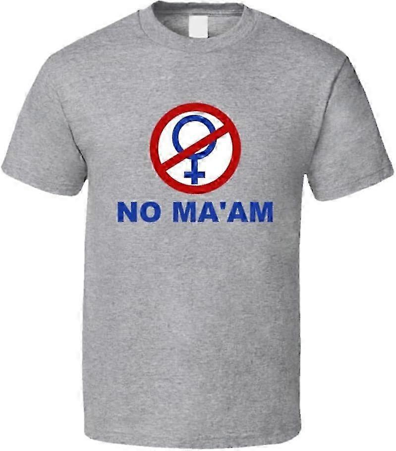 Married with Children No Ma'am Logo Al Bundy Tv Show T Shirt Retro ...