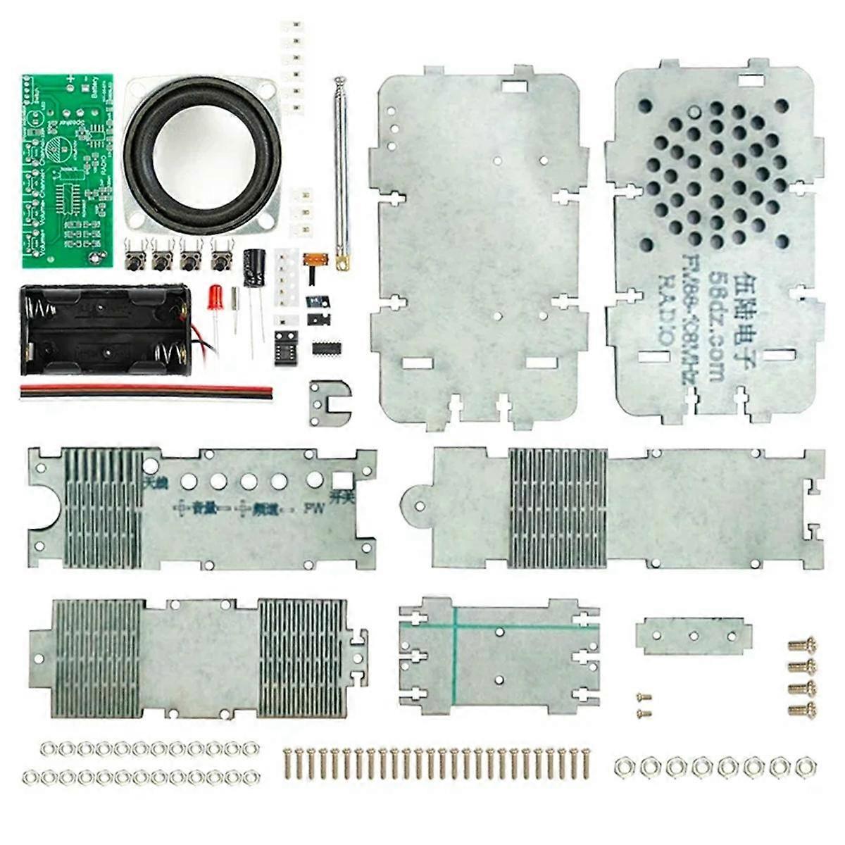 RDA5807 FM Radio Assembly Kit FM Electronic Products Production DIY ...