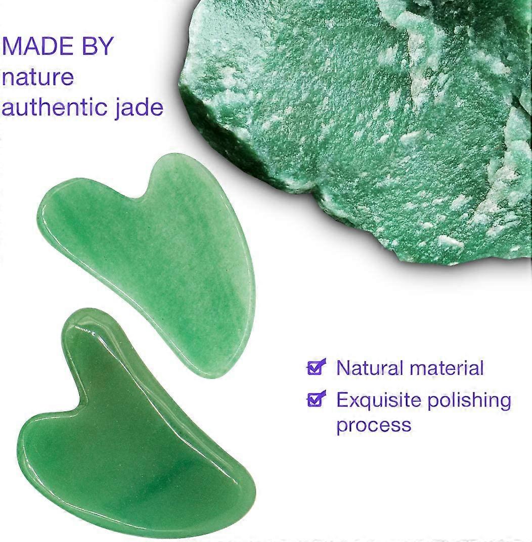 Gua Sha Stone, GuaSha Tool for Face, Gua Sha Scraping Massage Natural ...