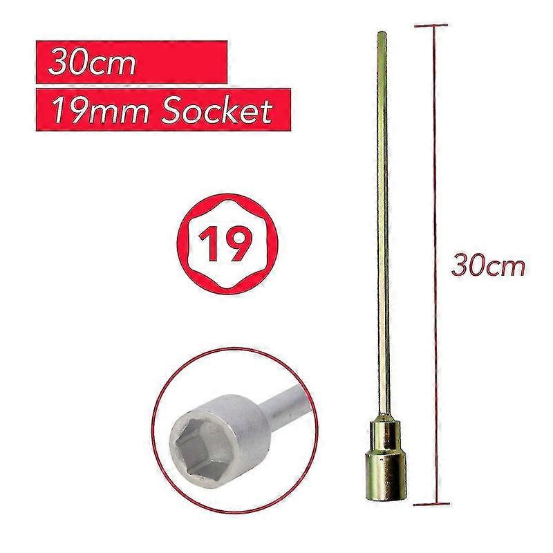 jkw 30cm Corner Steady Caravan Leg Winder Drill Extension Jack Socket ...