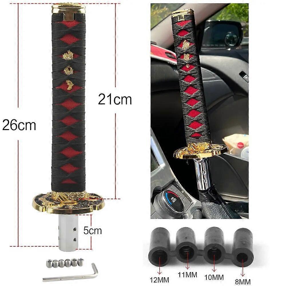 10/15/20cm Universal Katana Samurai Sword Gear Shift Knob Warrior ...
