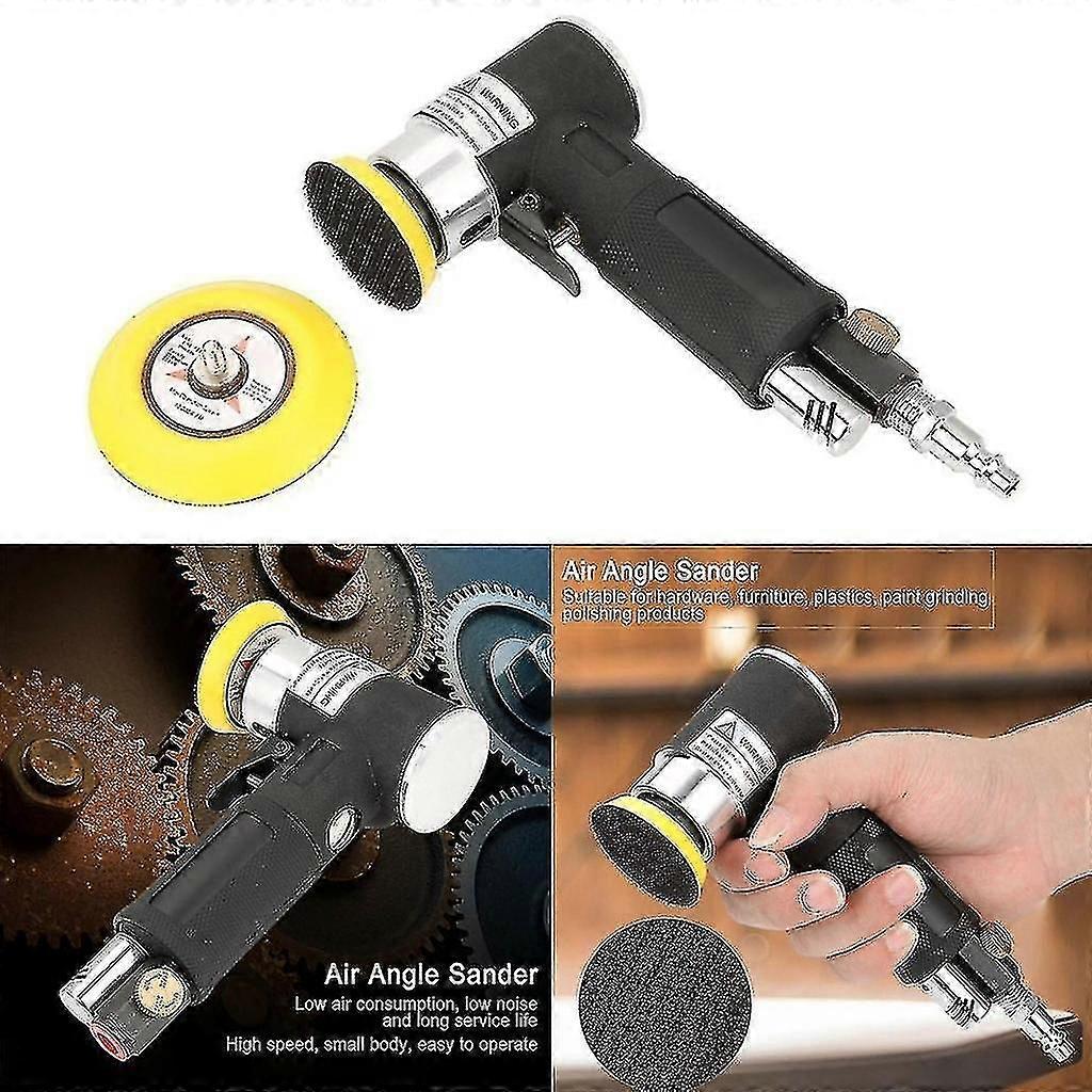 Updated 1/2/3in Mini Air Sander Mini Orbital Air Sander Air Dual Action ...
