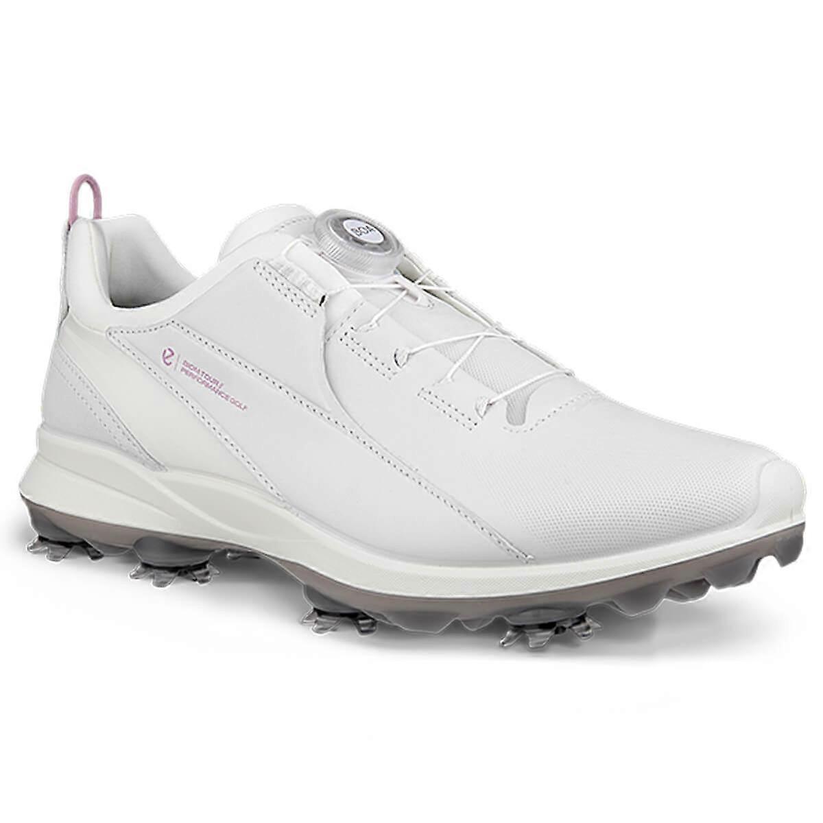 Ecco Womens 2025 BIOM Tour Cleated BOA Phorene Waterproof Golf Shoes ...