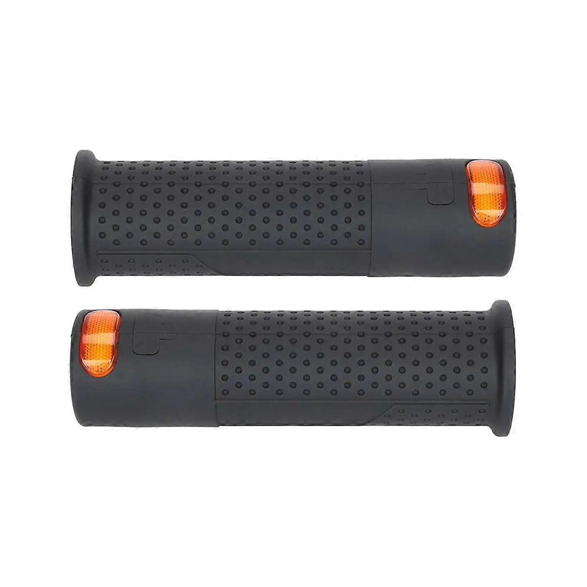 Scooter Hand Bar Grips with Turn Signal Light Handlebar for / E ...