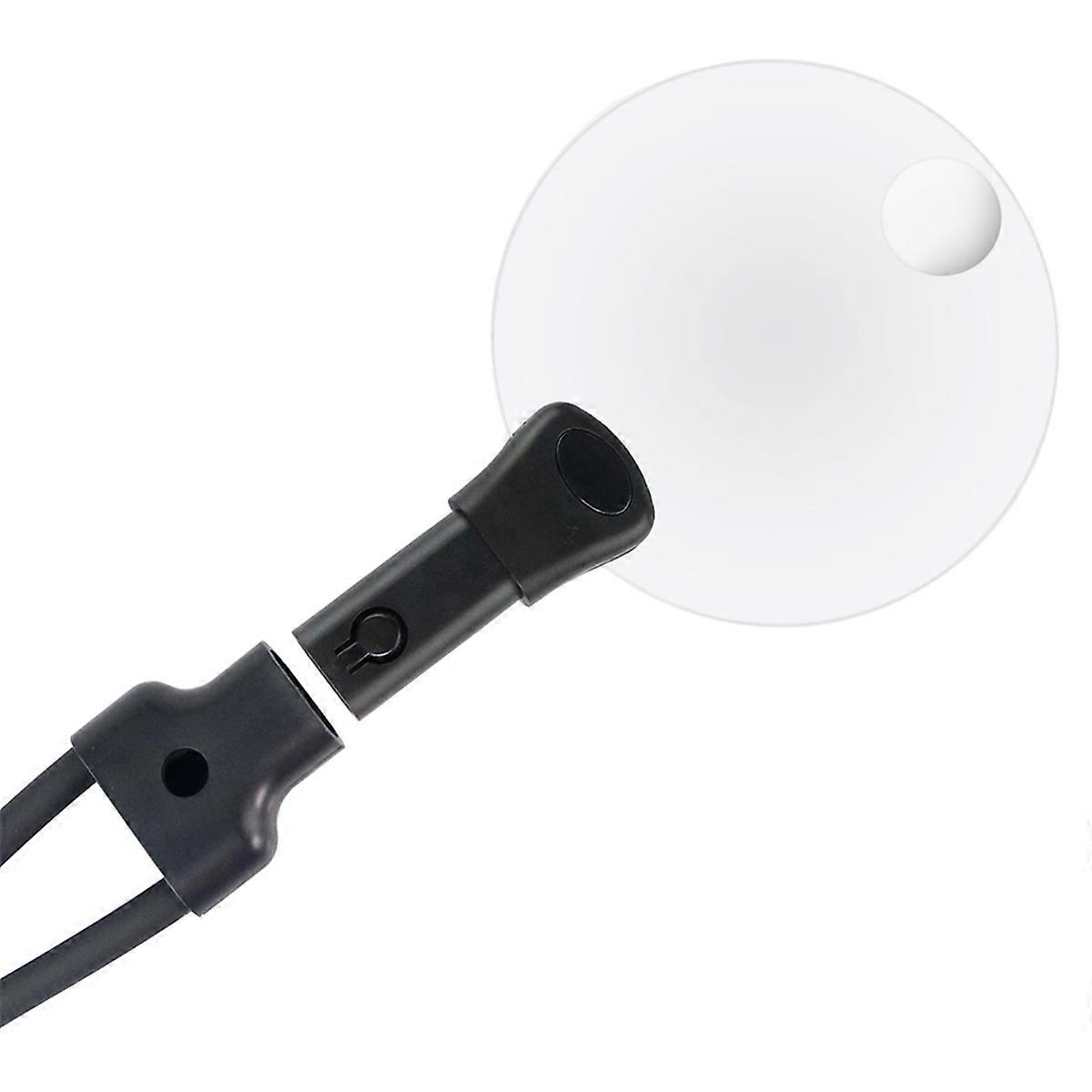 Portable Neck Flexible Magnifier Hanging 3X 10X Magnifying Glass Loupe ...
