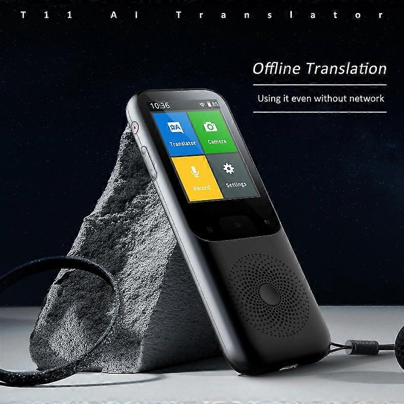 T11 Intelligent Voice Translator WIFI Artificial Intelligence Language Translation | Fruugo UK