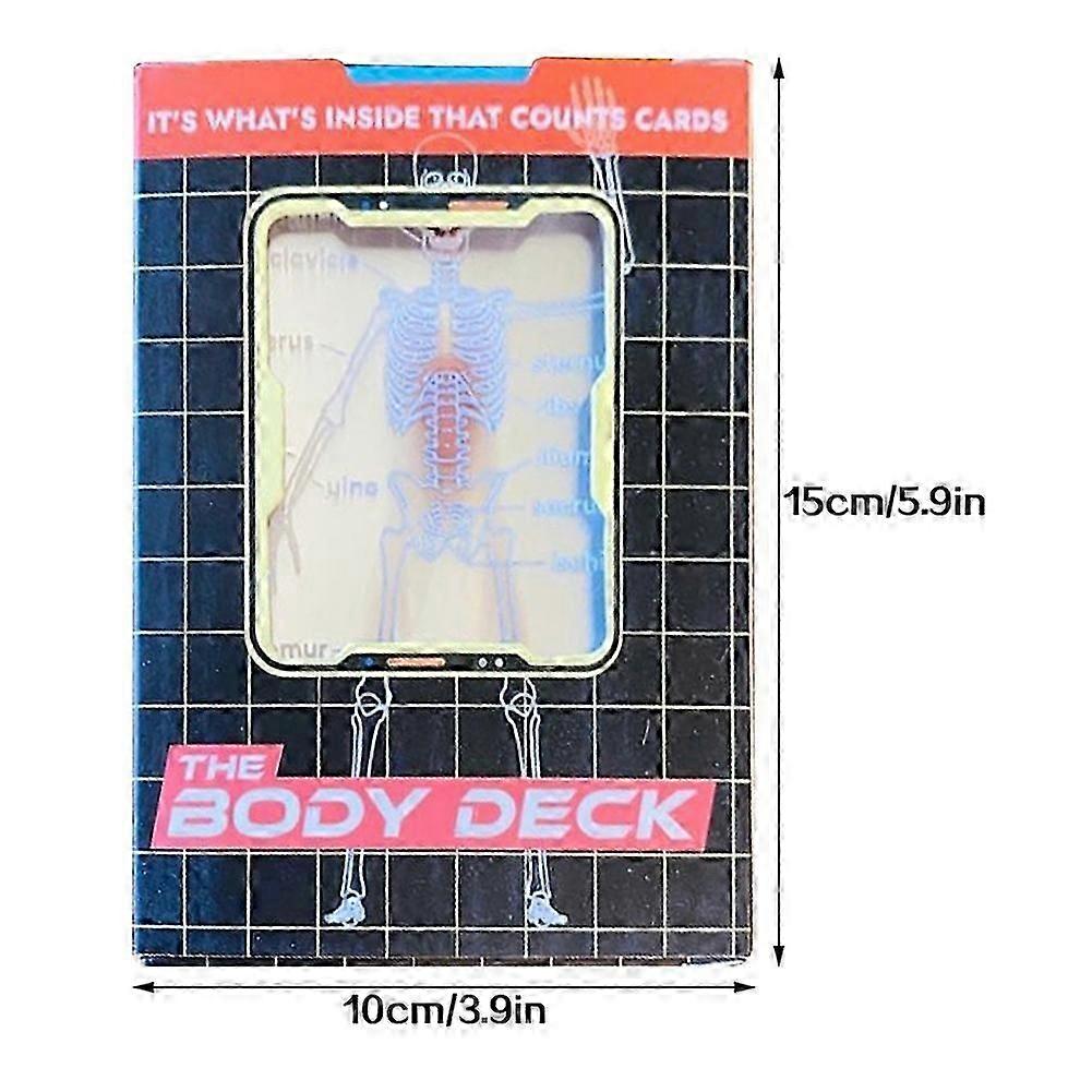 Human Anatomy Playing Cards - The Body Deck with Organ & Muscle ...