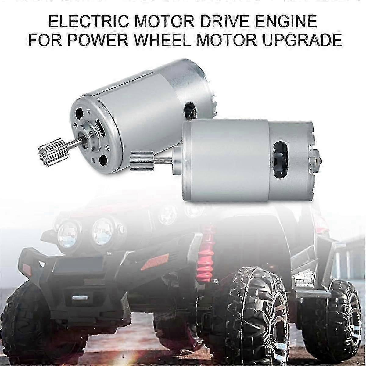 24V 40000RPM Electric Motor 2Pc,High Speed Motor RS555 Kids Ride on ...