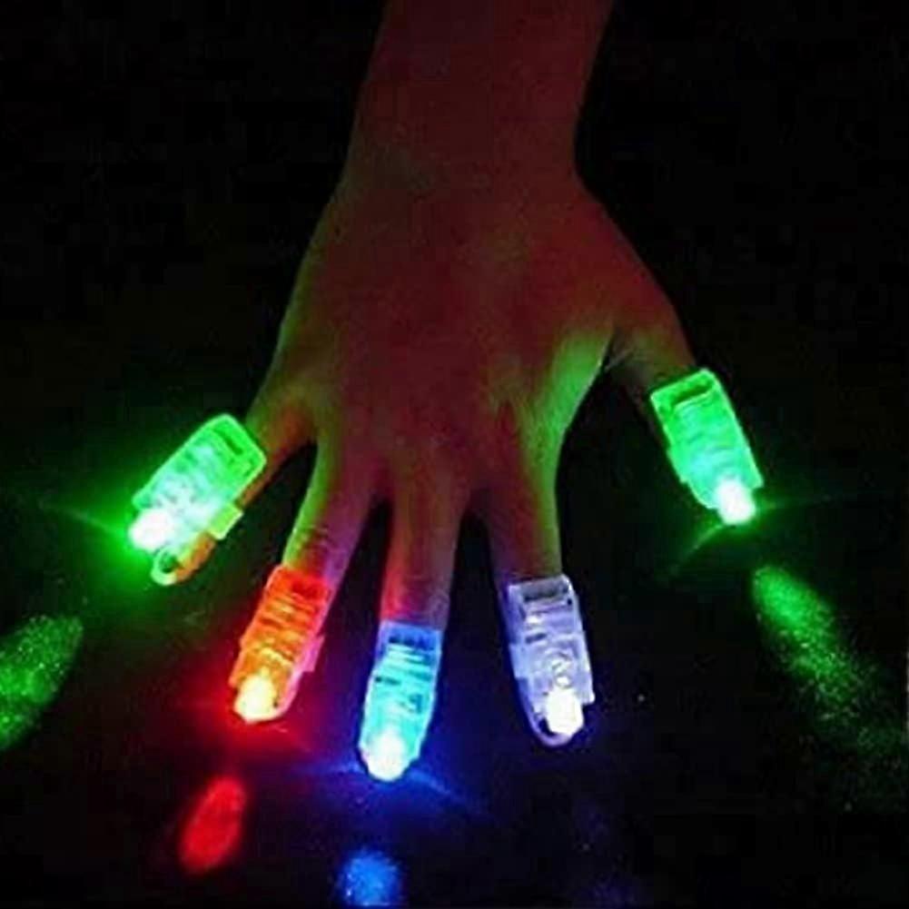LED Finger Lamp, 20 Pcs Finger Torch, LED Colourful Finger Light, LED ...