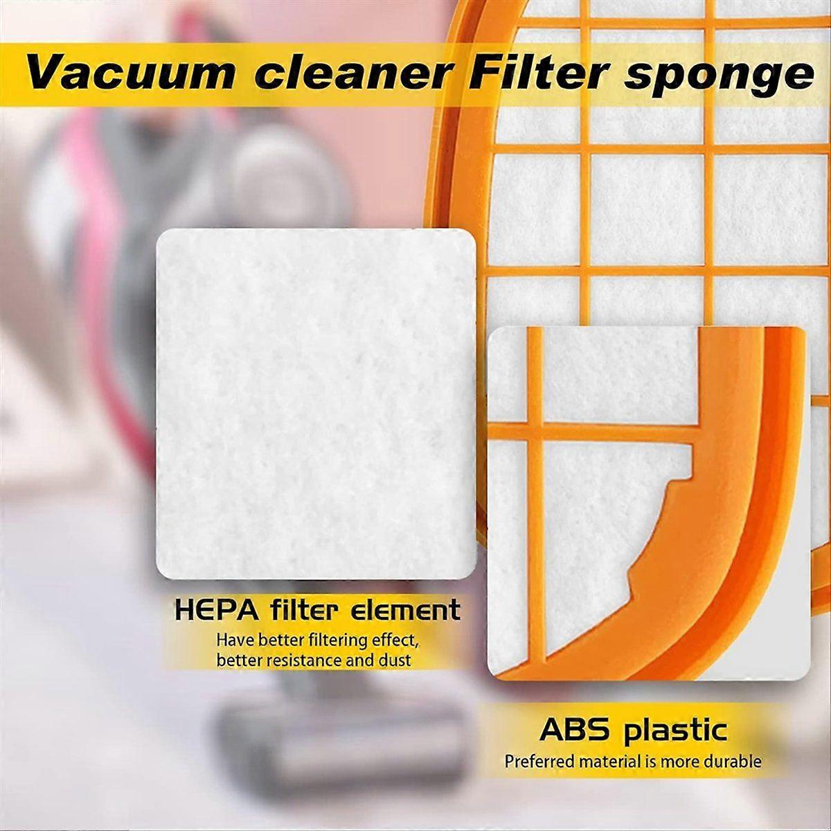 Pack of 6 Filters for Philips SpeedPro Max Aqua Battery Vacuum Cleaner ...