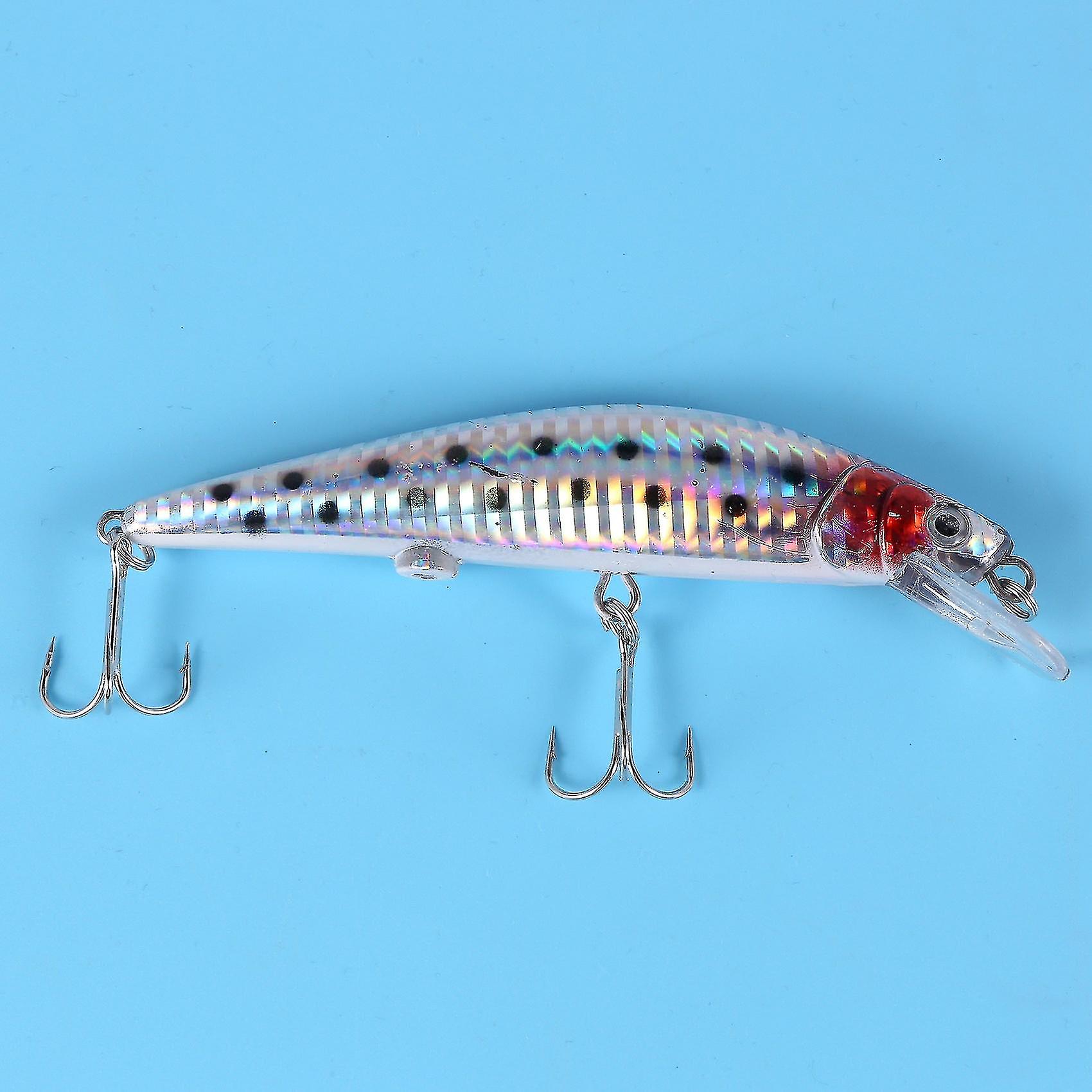 Usb Rechargeable Led Twitching Fish Lure Electric Bait Life-like ...