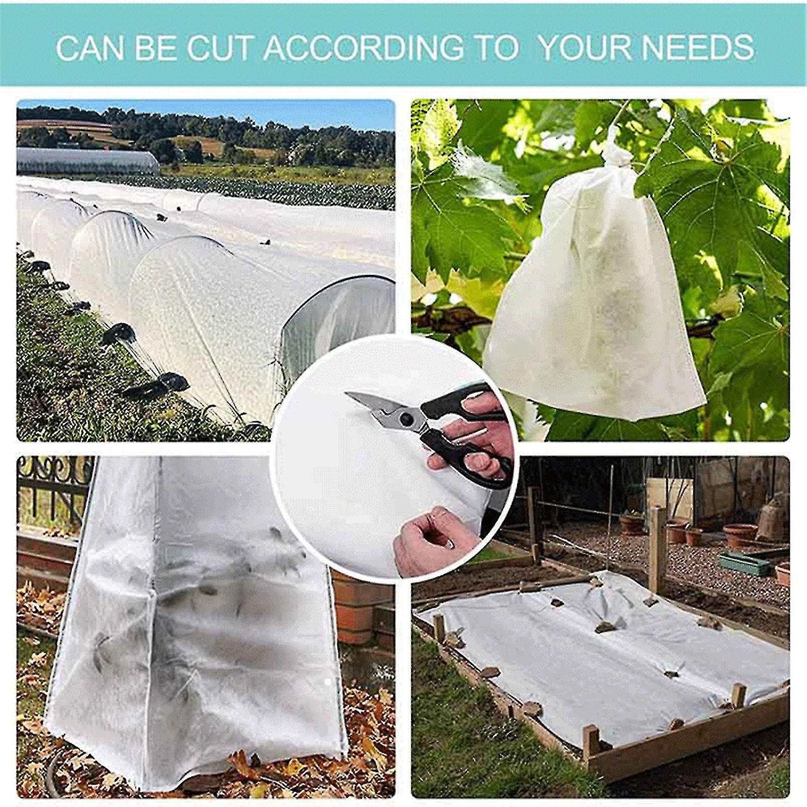 Plant Covers Freeze-protection Floating Row-cover Garden Fabric Plant ...
